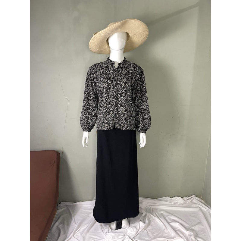 Jual Alula Basic Skirt / Rok a line / rok crincle | Shopee Indonesia