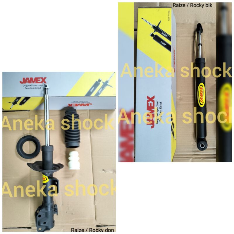Jual SHOCK BREAKER JAMEX TOYOTA RAIZE / ROCKY DEPAN & BELAKANG 4PCS ...