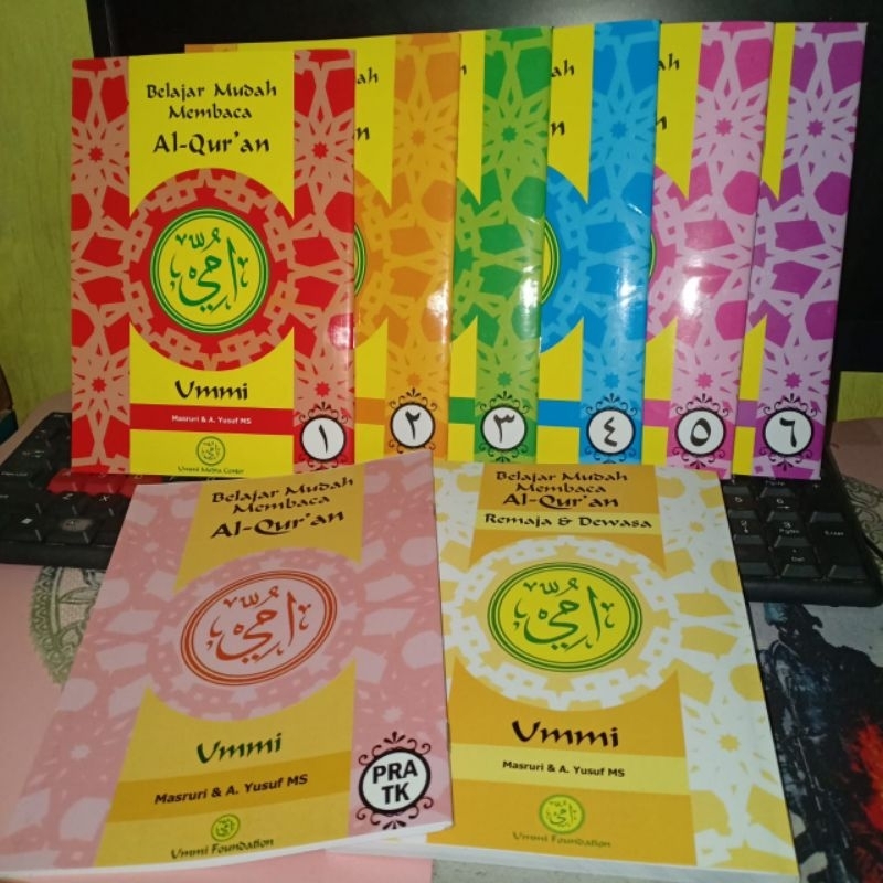 Jual Buku Paket Bundling Metode Ummi 8 Buku, 1 set + Pra TK + Remaja ...