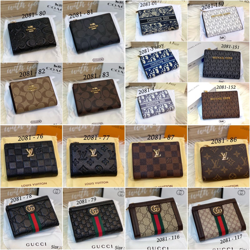 Jual DOMPET KARTU GC LV CH 2081 MINI PREMIUM + FREE BOX | Shopee Indonesia