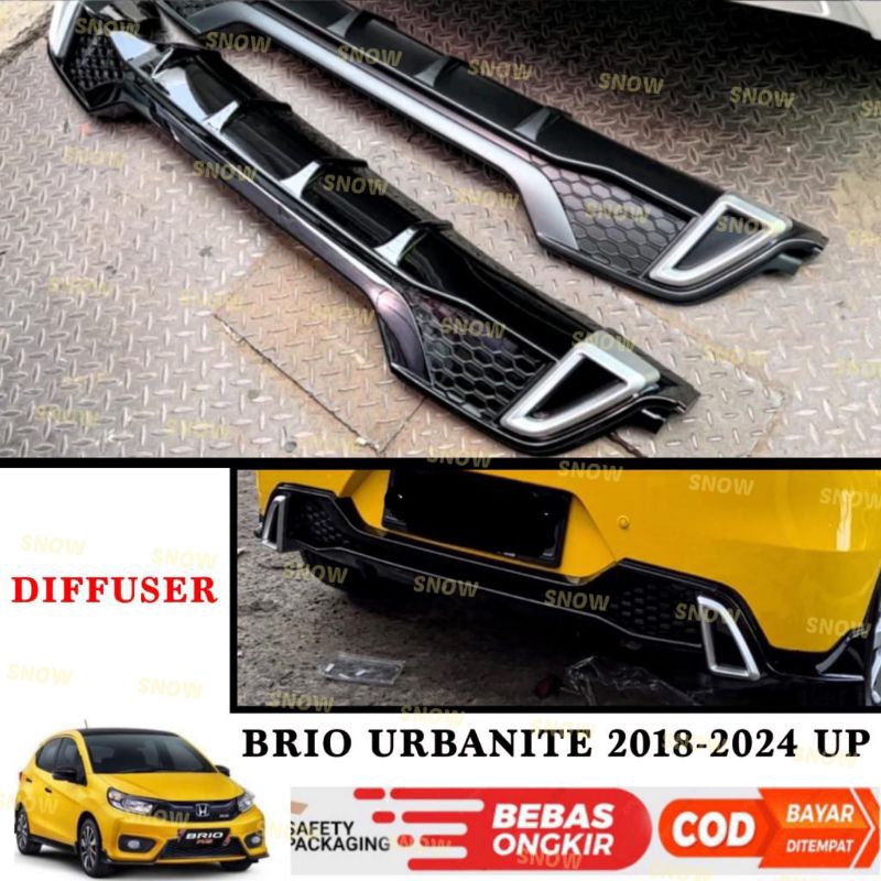Jual Diffuser Belakang All New Brio 2018 2022 2023 2024 Up Urbanite RS ...