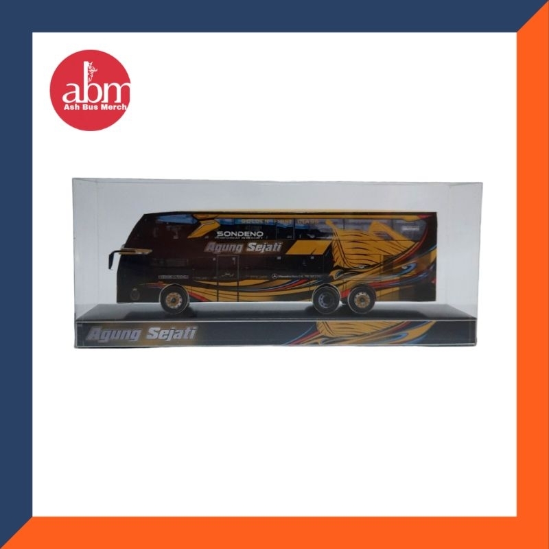 Jual Miniatur Bus / Miniatur Bis Papercraft Agung Sejati SDD | Shopee ...