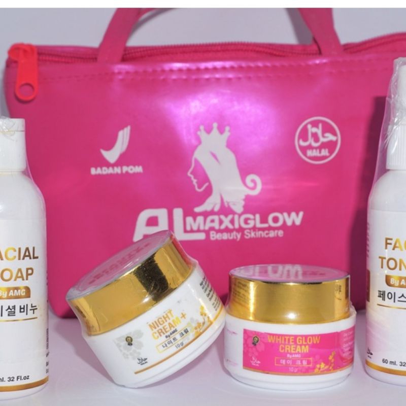 Jual CREAM ALMAXI GLOW SKINCARE AL MAXIGLOW LEVEL 1/ LEVEL 2 AL ...