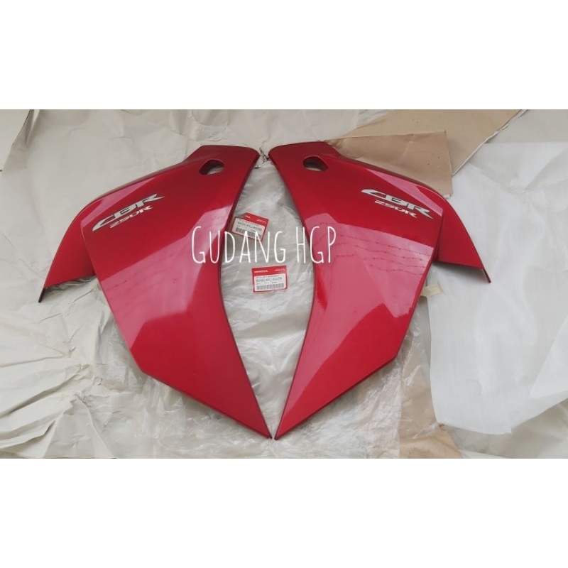 Jual Set Illust L & R Set Middle Cowl Red Maroon Fairing Samping Honda ...