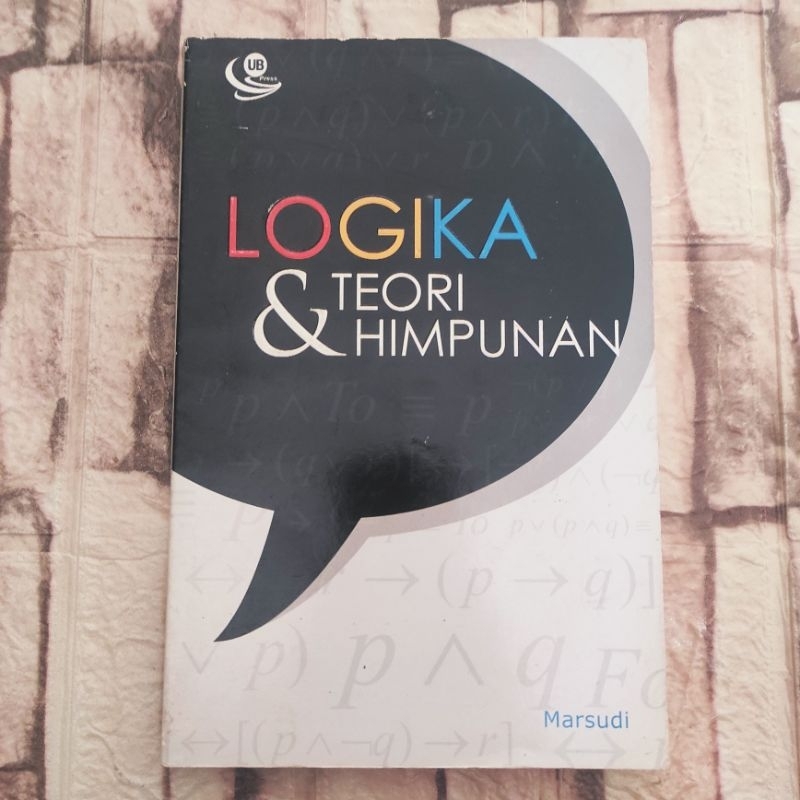 Jual (original) buku logika teori dan himpunan-marsudi | Shopee Indonesia