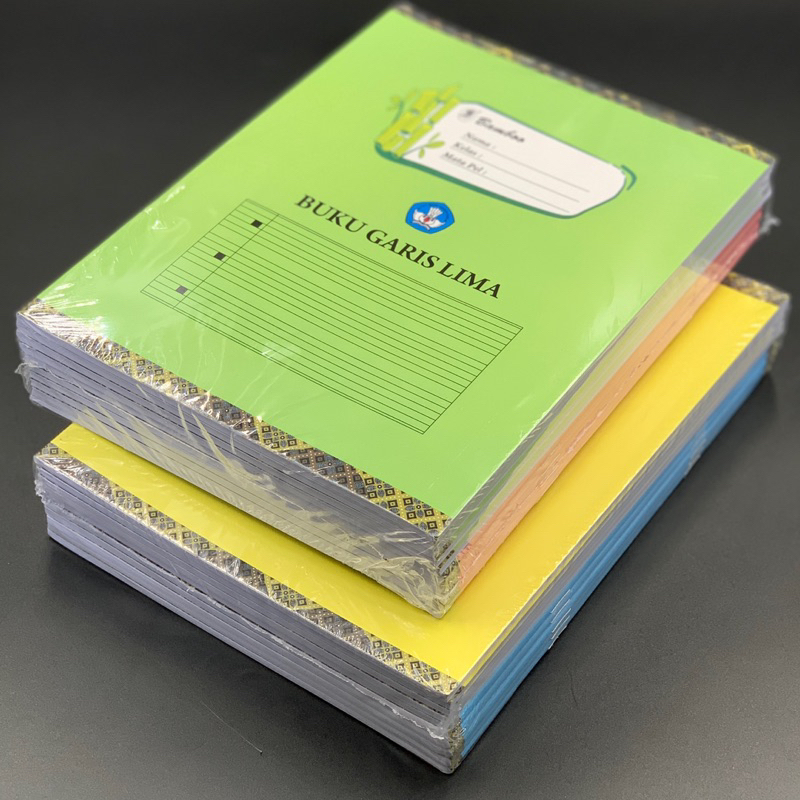 Jual Buku tulis BAMBOO garis lima 38lbr isi 10bk | Shopee Indonesia