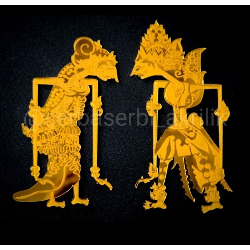 Jual Akrilik Gold Wayang Rama & Shinta | Shopee Indonesia