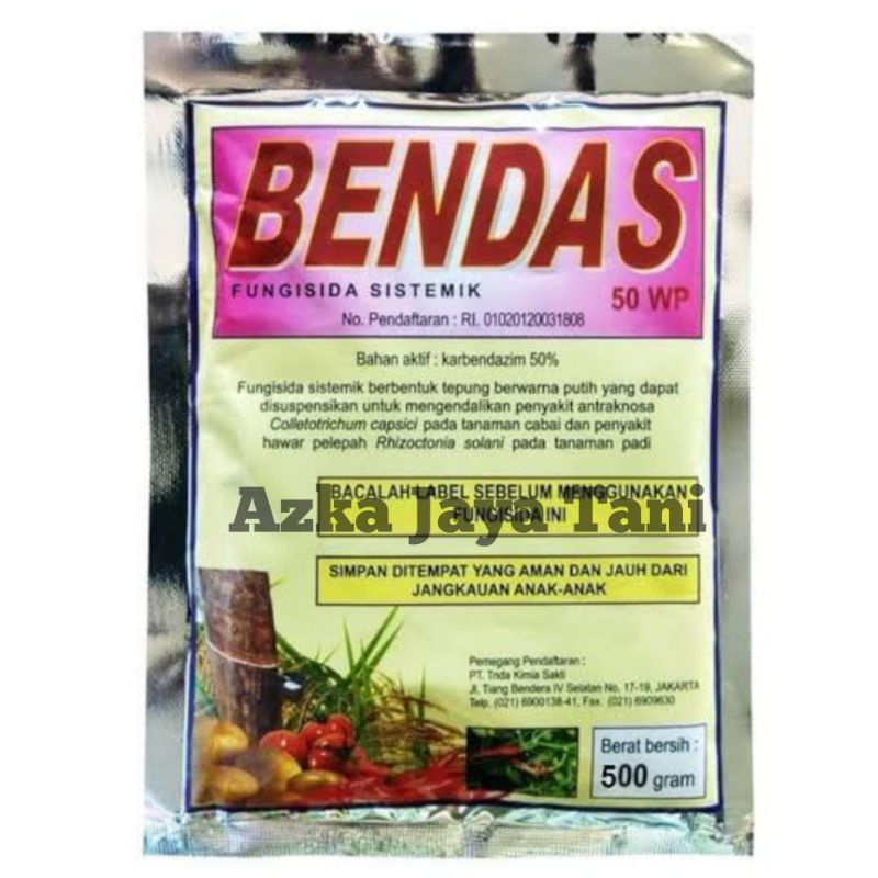 Jual FUNGISIDA BENDAS 50 WP | 500 GR | Shopee Indonesia