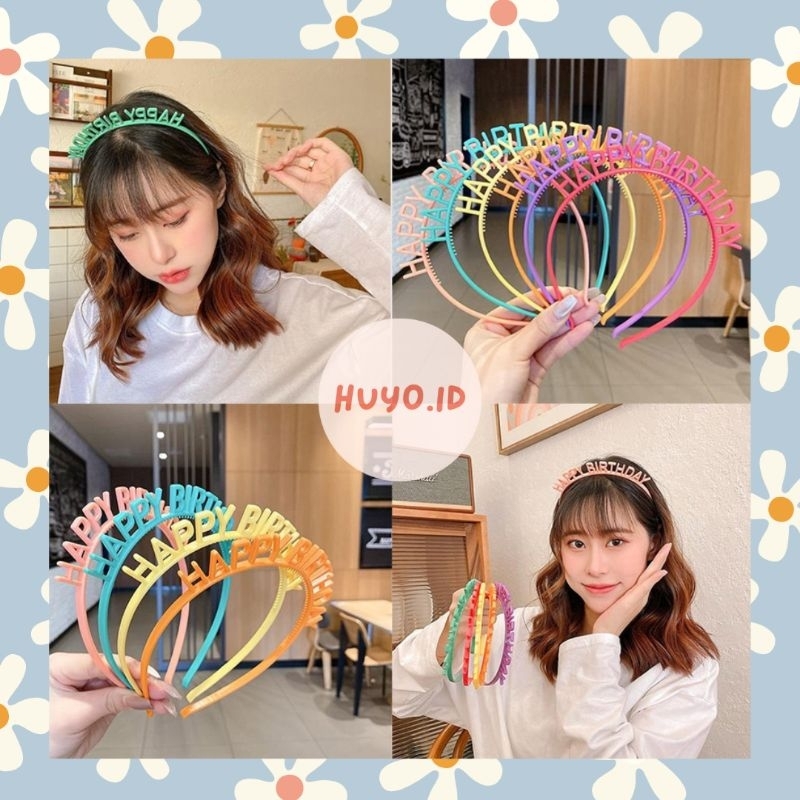 Jual Bando Ulang Tahun | Bando Happy Birthday | Bando Pesta ...