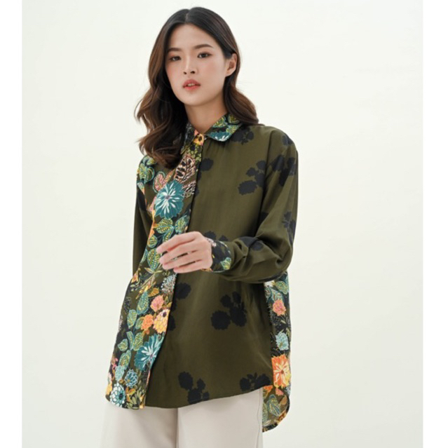 Jual DAWNBLISSCO FLEURS Shirt - Limited Edition | Kemeja Lengan Panjang ...
