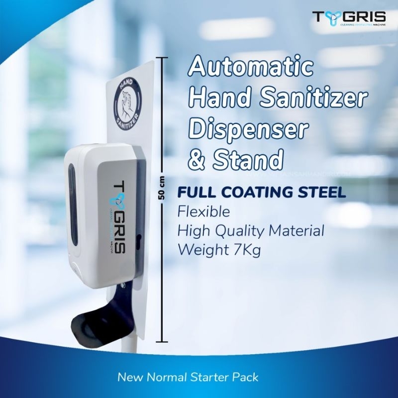 Jual MESIN OTOMATIS HAND SANITIZER TYGRIS K3 PRO THERMO + DISPENSER ...