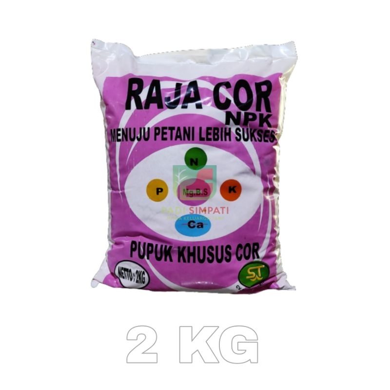 Jual PUPUK NPK RAJA COR (Pupuk khusus cor) 2kg | Shopee Indonesia