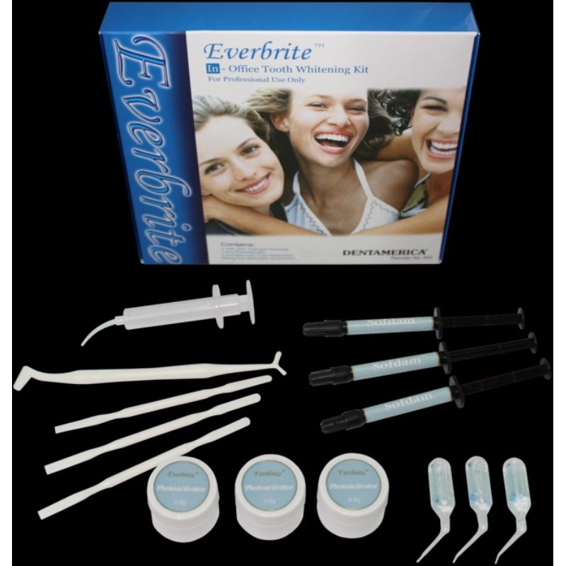 Jual Everbrite In Office Tooth Whitening Kit | Shopee Indonesia