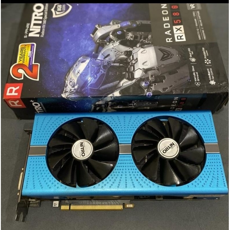 Jual RX 580 8Gb sapphire Nitro Spesial Edition | Shopee Indonesia