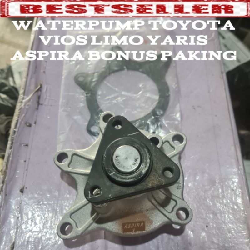 Jual WATER PUMP TOYOTA VIOS LIMO YARIS POMPA AIR RADIATOR WATERPUMP YARIS ASPIRA | Shopee Indonesia