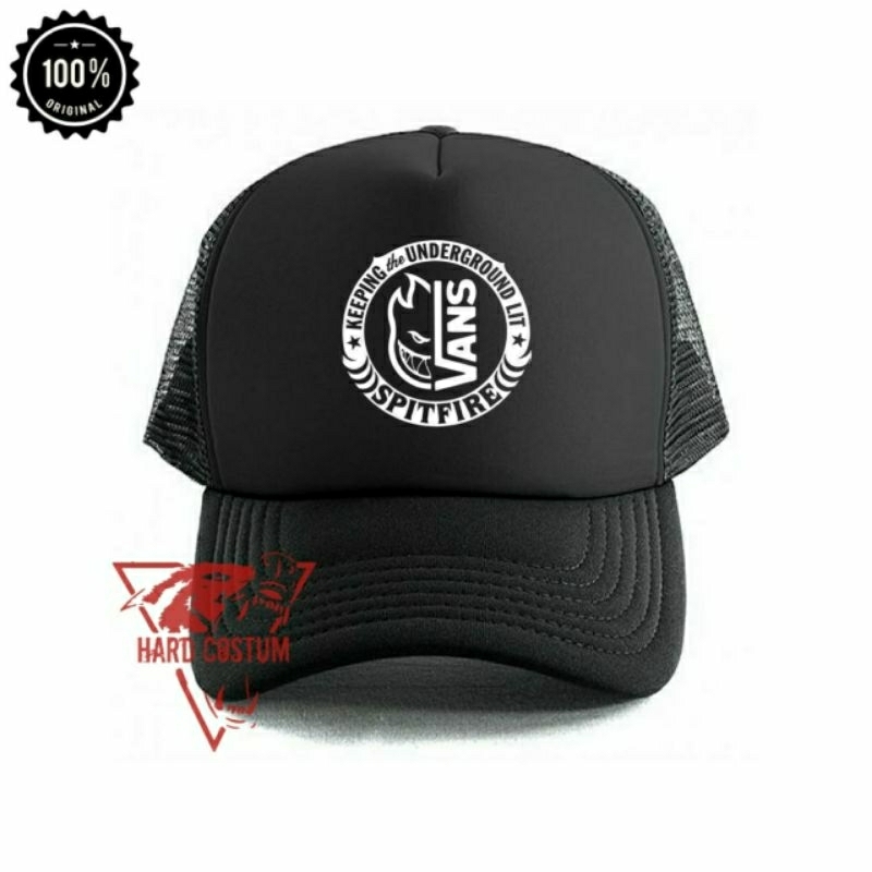 Jual Topi Jaring Distro / Trucker Hat / Topi Jaring Pria / Topi Logo ...