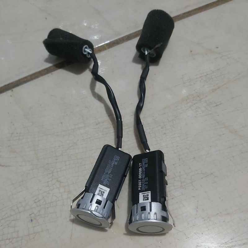 Jual Sensor Parkir Bumper Toyota Original P5507-0D008-17 P5507-0D002-17 ...