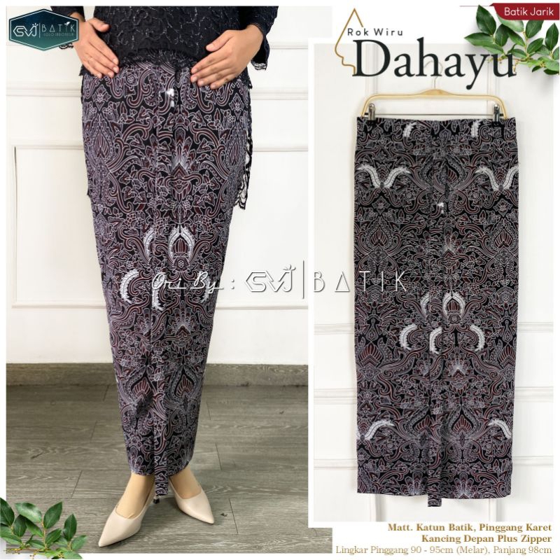 Jual ROK WIRU MOTIF BATIK SOLO BAWAHAN KEBAYA WANITA ROK BATIK INSTAN ...