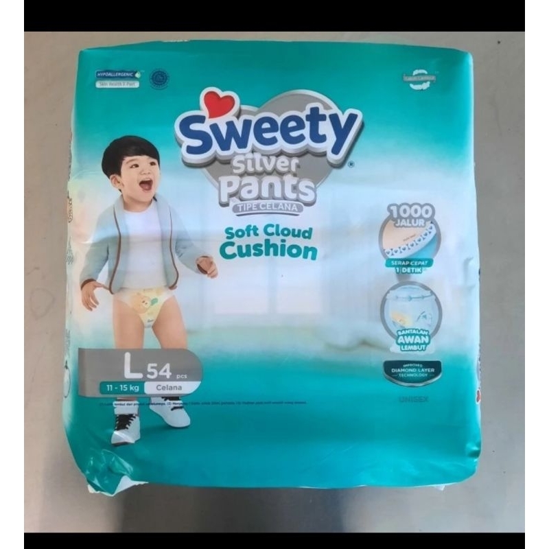 Jual sweety silver pants L54 | Shopee Indonesia