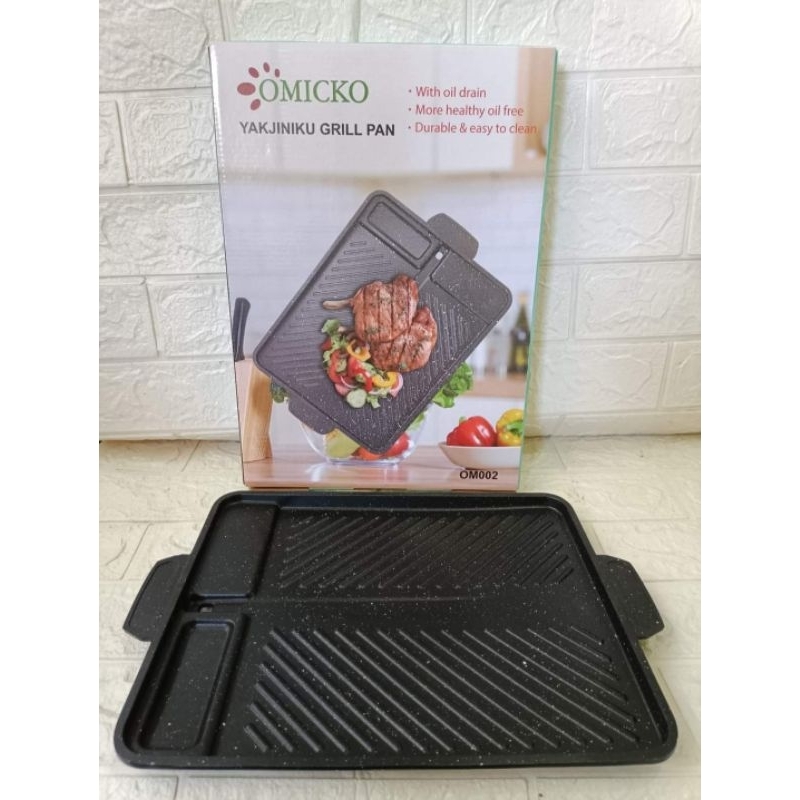 Jual Panggangan Yakiniku grill pan panggangan persegi /pemanggang ...