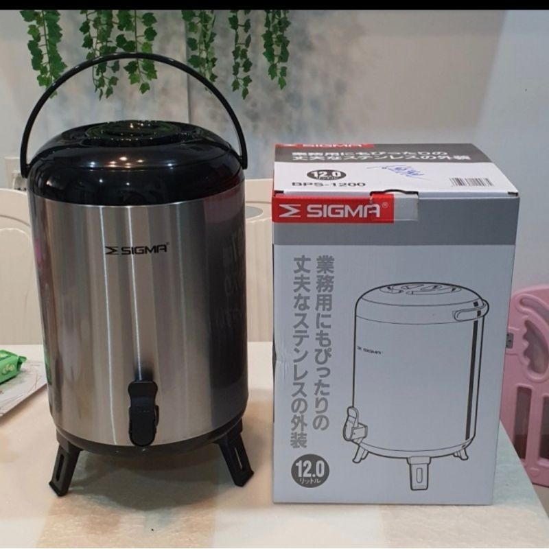 Jual water jug / dispenser termos air panas sigma 12 ltr | Shopee Indonesia