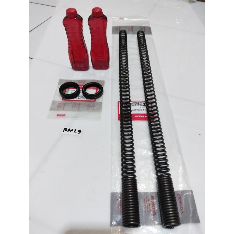 Jual Per shock depan+seal shock+oli honda gl pro megapro gl megapro ...