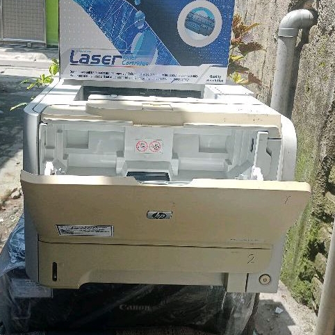 Jual Printer hp LaserJet p2035n mono second lengkap toner hp 05a new dan kabel kabel siap pakai ...