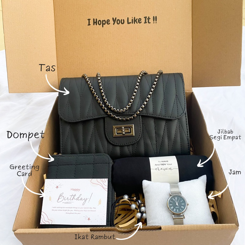 Jual [A6500]HAMPERS GIFT BOX TAS VALERIEE/HADIAH ULANG TAHUN/KADO PACAR ...