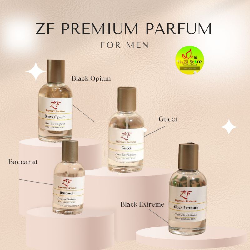 Jual Parfum Pria ZF Premium Parfum Non Alkohol | Eau De Parfume ...