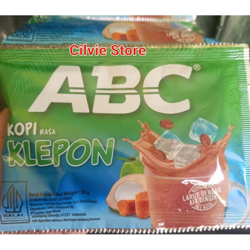 Jual Kopi Abc Rasa Klepon Kemasan Renteng Isi 10 Sachet | Shopee Indonesia