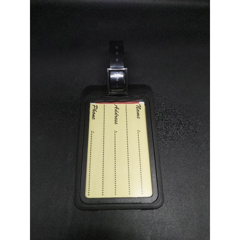 Jual BAG TAG LUGGAGE TAG NAME TAG GANTUNGAN UNTUK DI TAS GANTUNGAN ...