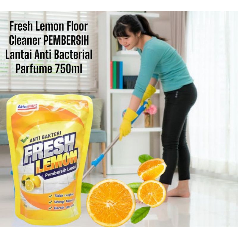 Jual Fresh Lemon Antibacterial Pembersih Lantai Super Parfume lemon ...