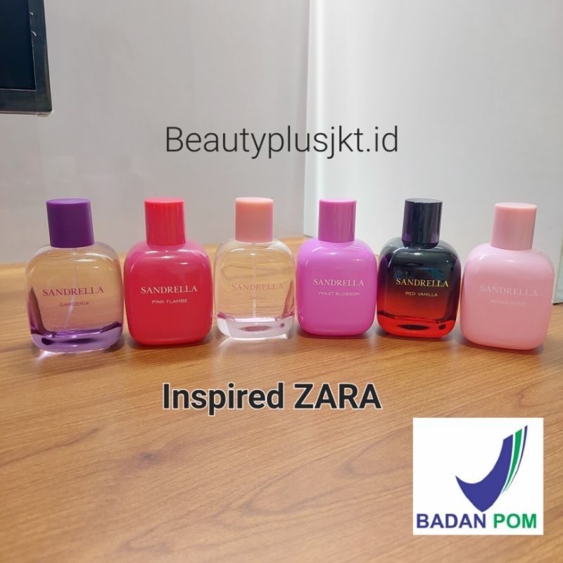 Jual INSPIRED BY ZARA ORIGINAL BPOM PARFUM WANITA SANDRELLA GARDENIA ...