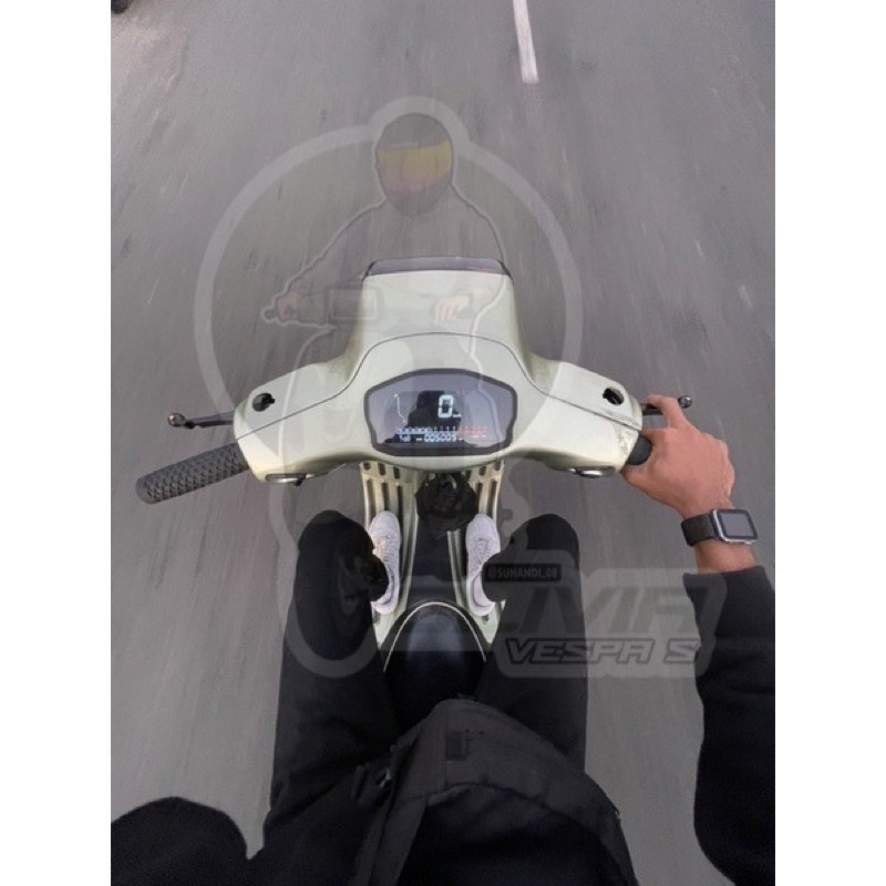Jual Speedo Meter Digital Vespa all type / universal motor | Shopee ...