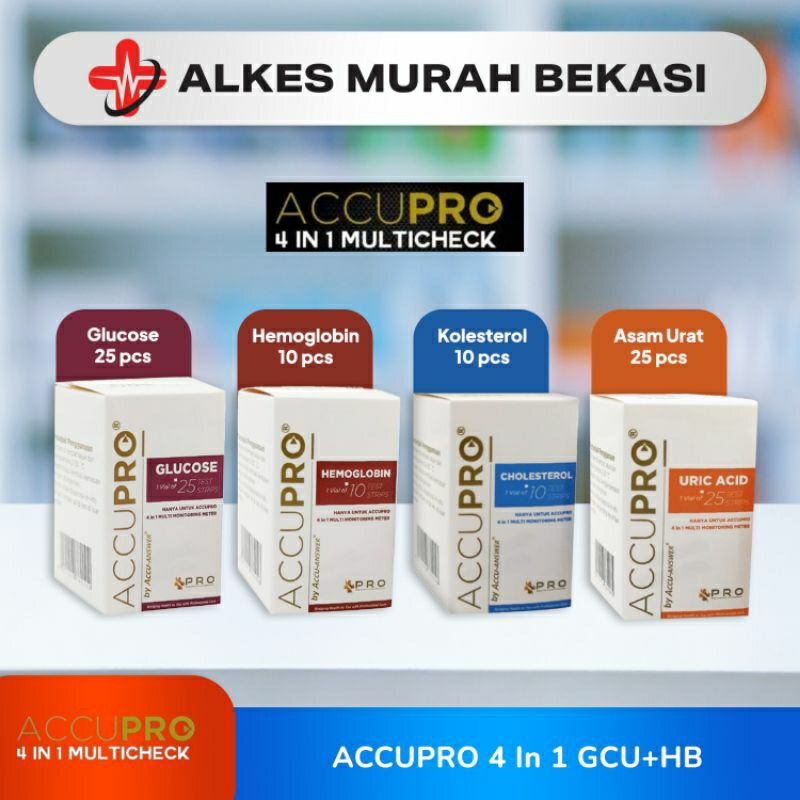 Jual AccuPro / strip isi ulang AccuPro / AccuPro gula darah /AccuPro ...