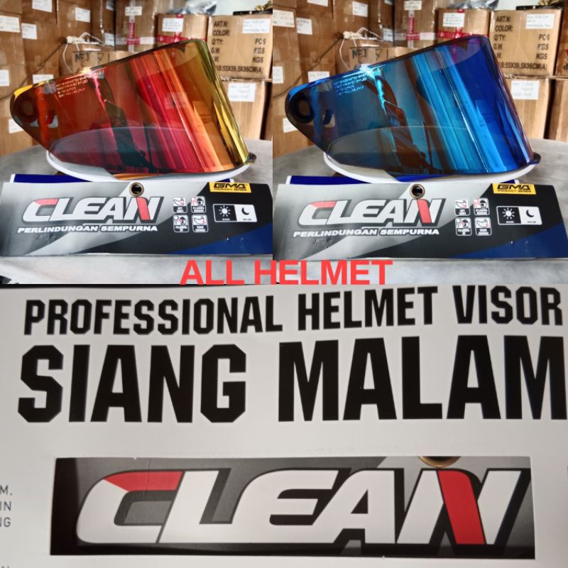 Jual [GROSIR] KACA FLAT VISOR IRIDIUM PNP KYT TT-COURSE, KBR, MLA, DAG ...