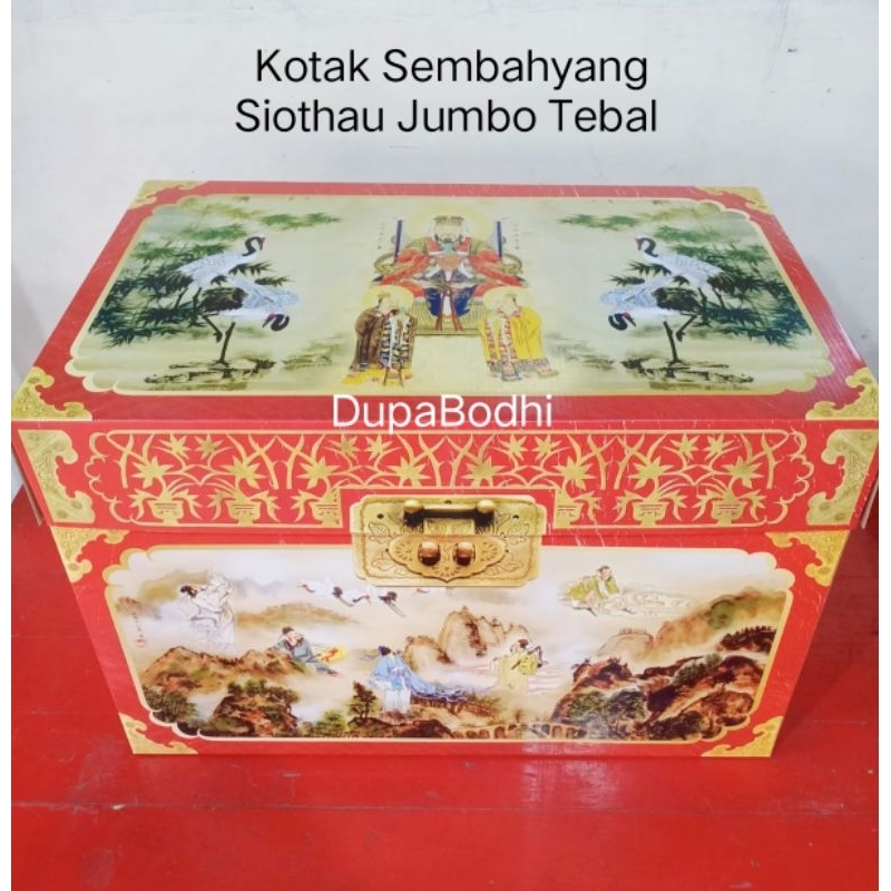 Jual kotak cengbeng jumbo belum isi / siothau ceng beng / kotak ...