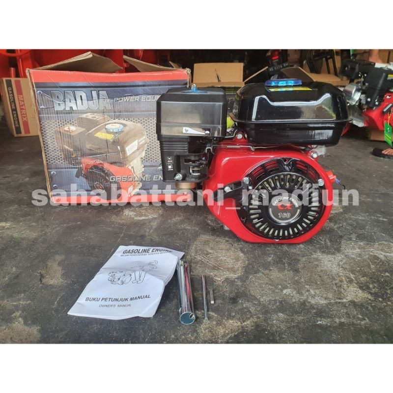 Jual Mesin Penggerak BADJA CX160 6.5 HP / Mesin Motor Penggerak Bensin ...