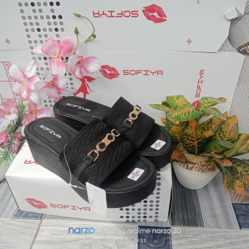 Jual WEDGES SOFIYA/SANDAL SOFIYA/SOFIYA 7 CM/SOFIYA | Shopee Indonesia