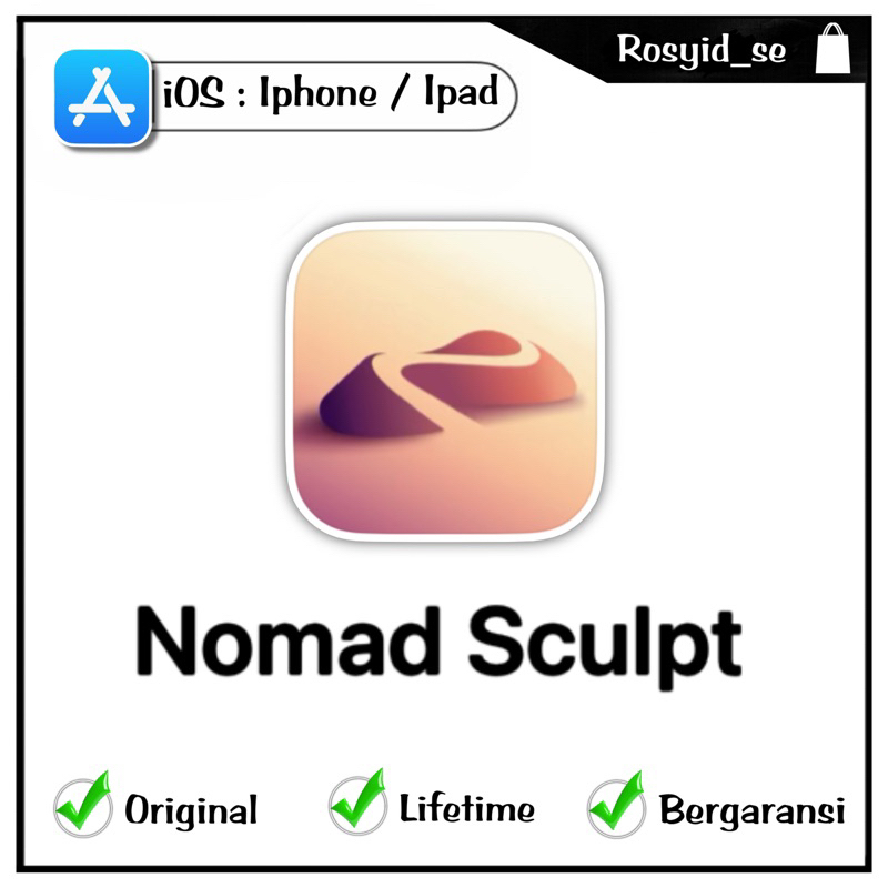 Jual Nomad Sculpt Lifetime - IOS (ORIGINAL) | Shopee Indonesia