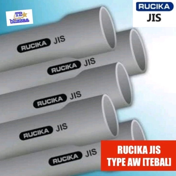 Jual Pipa 3" inch Pipa Rucika JIS AW Tebal 4 Mtr Pipa Rucika Abu 3" JIS AW Batang | Shopee Indonesia