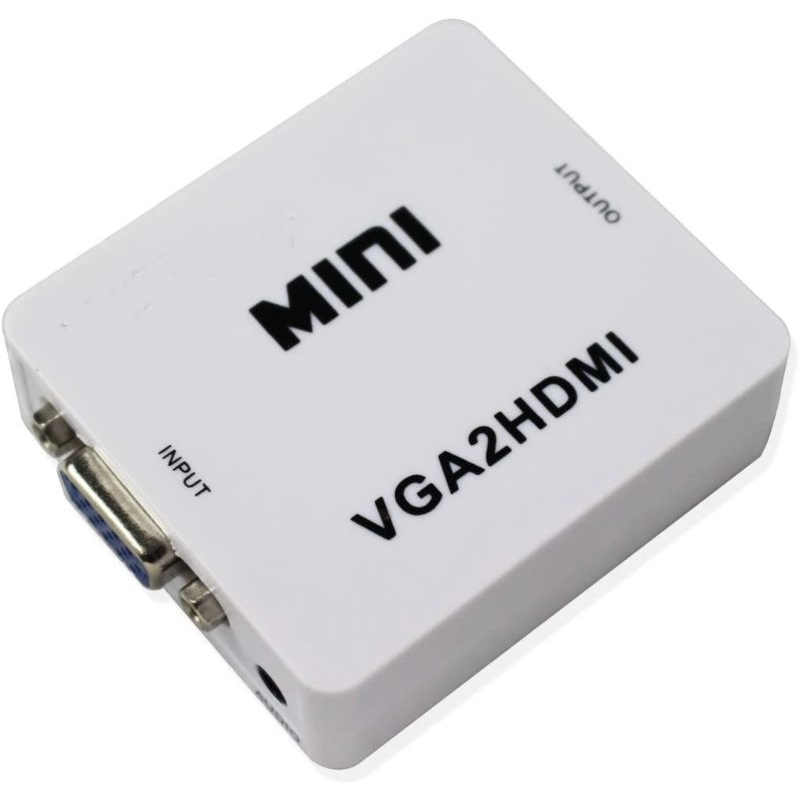 Jual Converter VGA To HDMI VGA2HDMI Mini Adapter HD Video 1080P ...