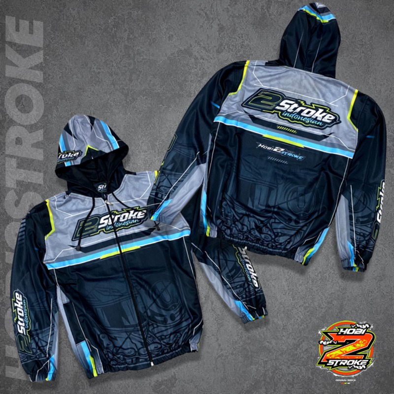 Jual JAKET FULL PRINT 2STROKE 2TAK 2STROKEINDONESIAN RACING DISTRO ...