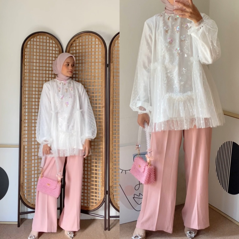 Jual Rifaya Top | ATASAN ONLY | READY STOCK | Kebaya Lamaran / Wisuda ...