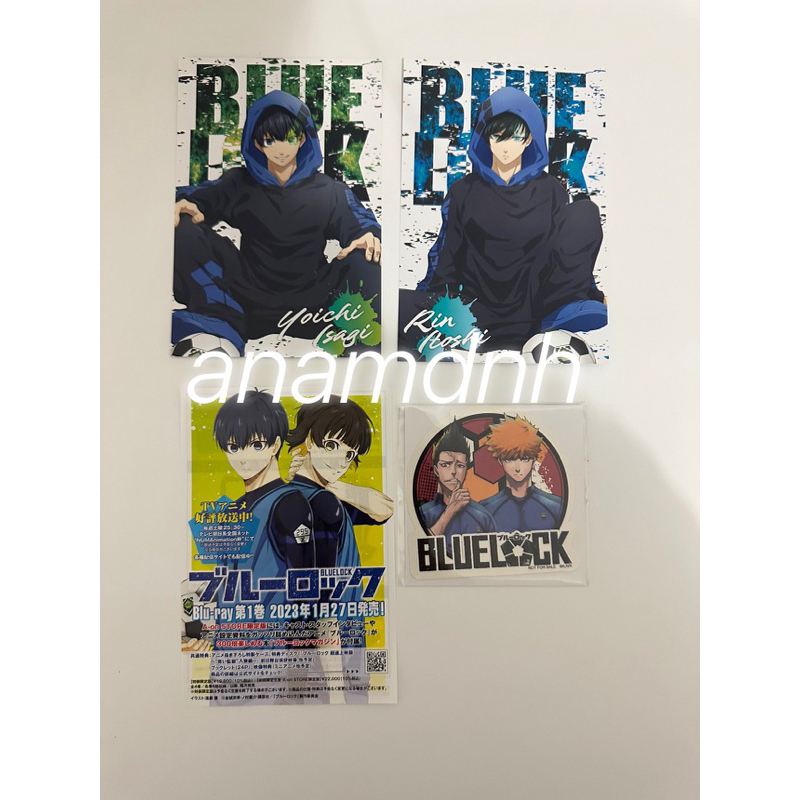 Jual Official Merch Blue Lock (SET ONLY) | Shopee Indonesia