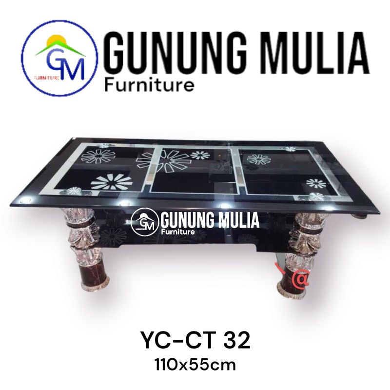 Jual Meja Tamu / Meja Teras / Cafe Standart Kaca 2 Tingkat Terbaru ...