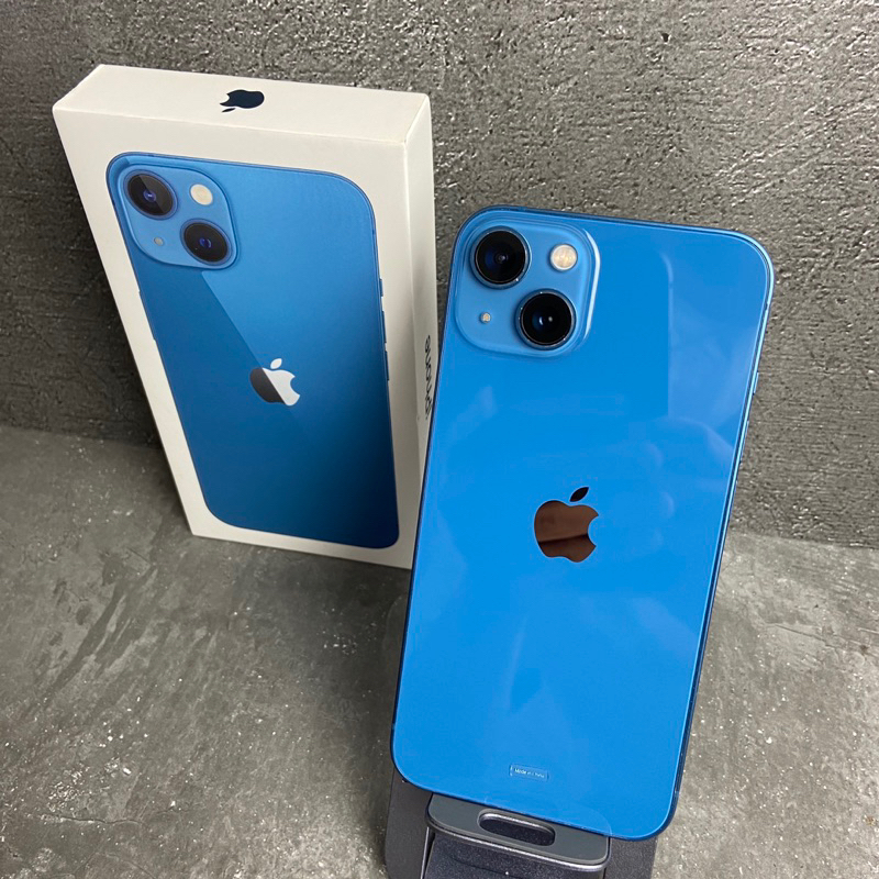 Jual iphone 13 128gb blue ibox second | Shopee Indonesia