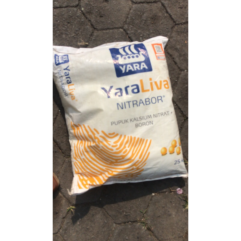 Jual Pupuk Yara Liva Nitrabor (Calcium Nitrat Boron), Kemasan 25 Kg ...