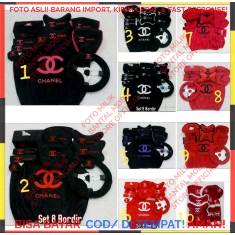 Jual SET CAR SARUNG COVER BANTAL HEADREST SANDARAN KEPALA LEHER JOK ...