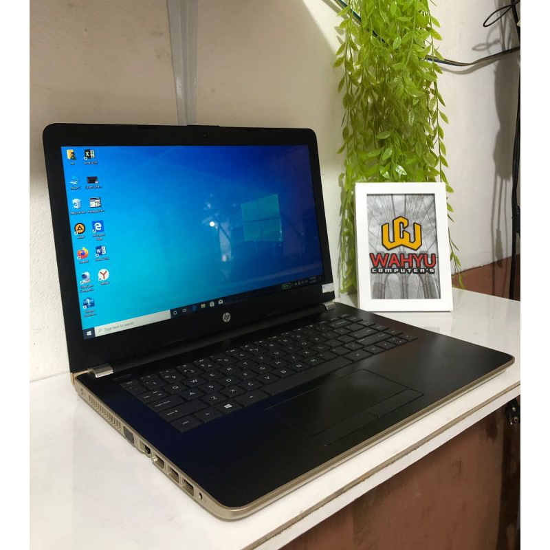 Jual HP 14, AMD E2-9000E,,RAM 4GB,,SSD 120GB,,WINDOWS 10,,SIAP PAKAI ...